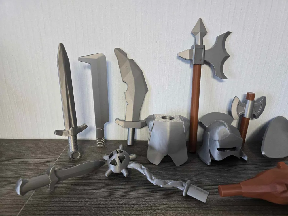Orc Weapon and Armor Set * LOTR * 500% by HeiHei MakerWorld: Download ...