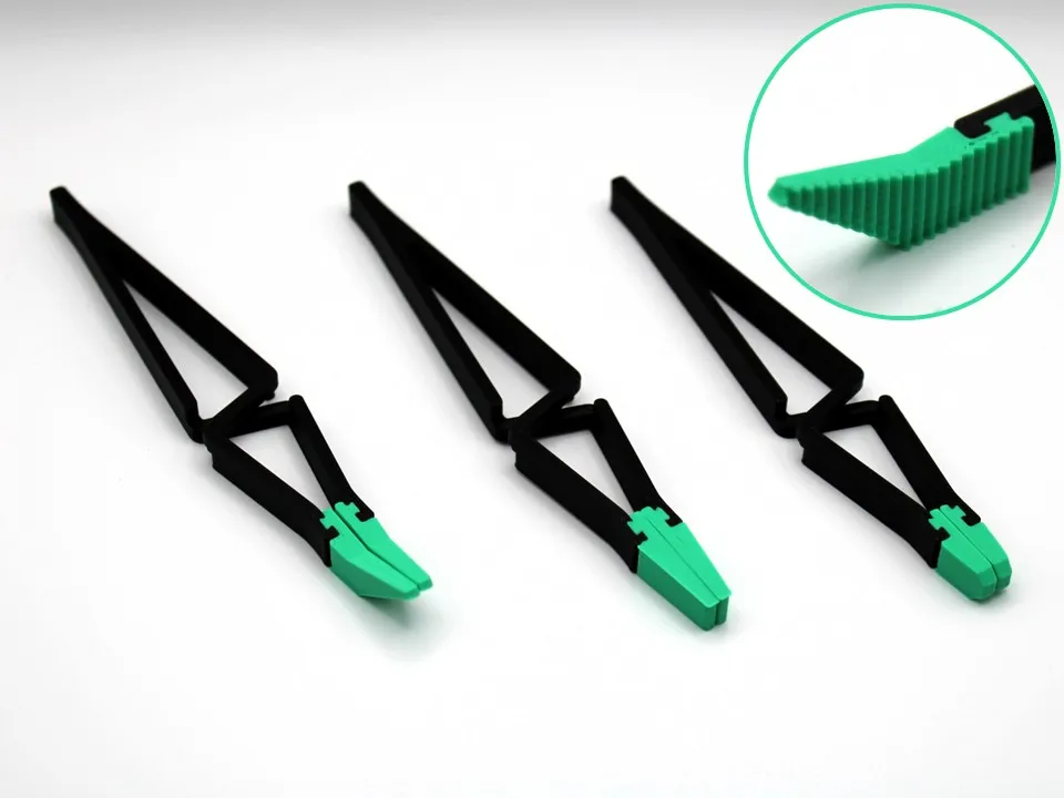Self-Locking Tweezer Set with Swappable Tips - Free 3D Print Model ...