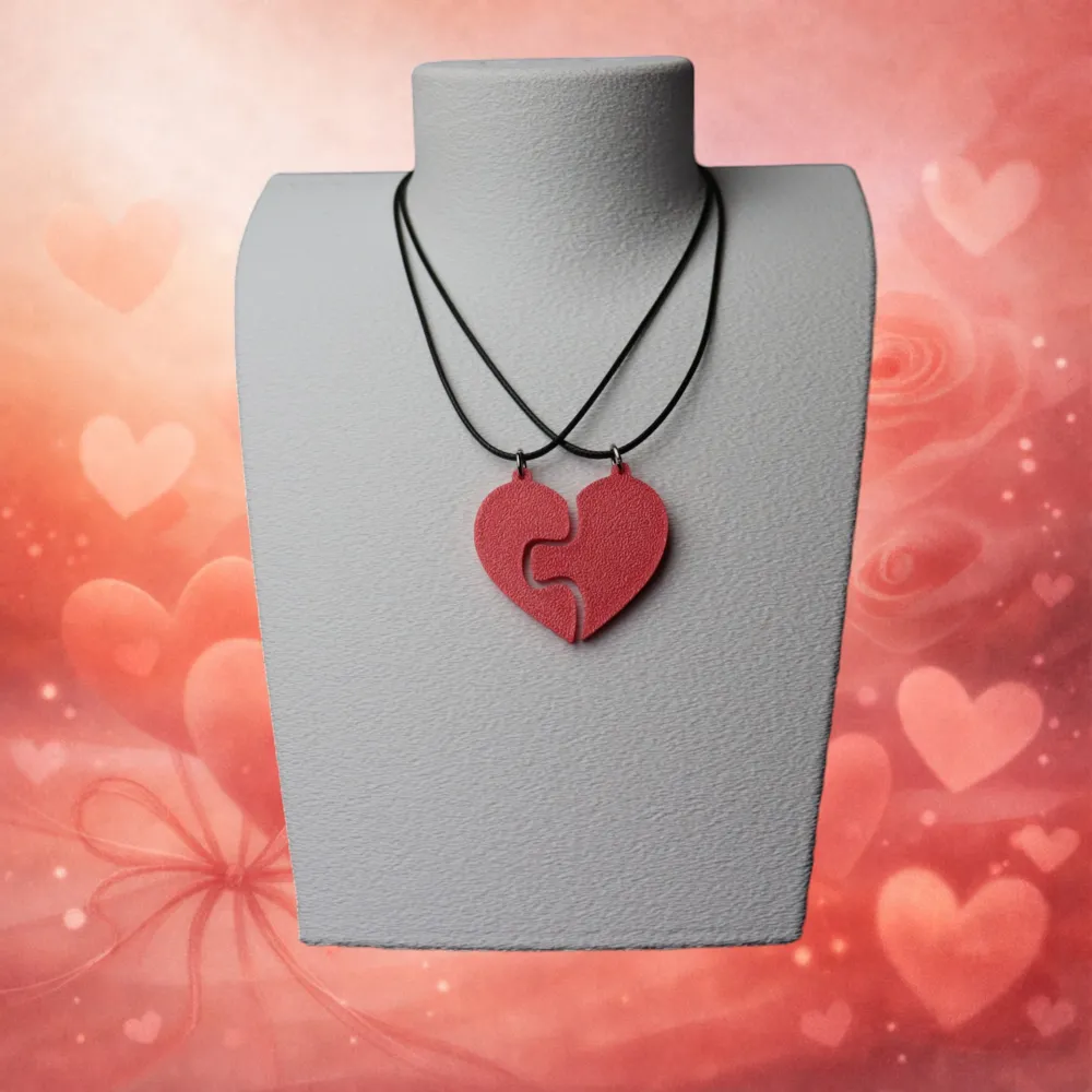 Split Heart - Free 3D Print Model - MakerWorld