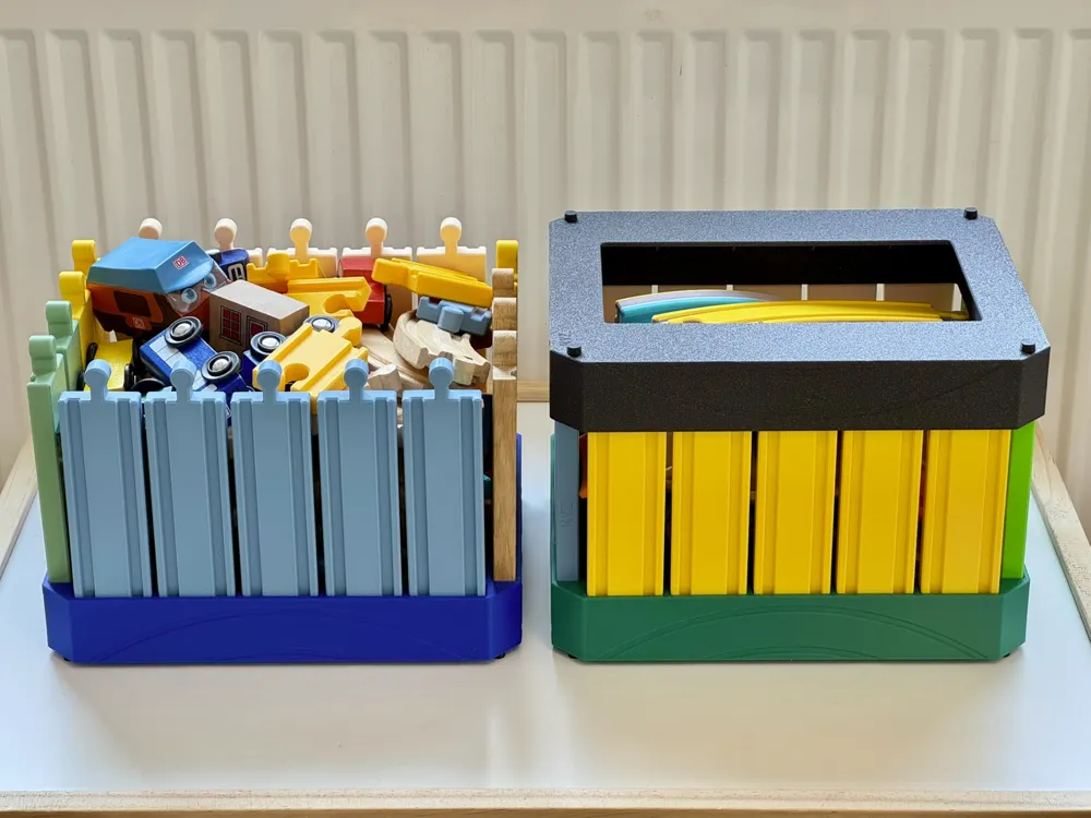 Train Set Castle - Brio/Ikea/Lidl/others by KYZ Design - MakerWorld