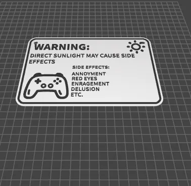 Gaming Sign by JayJay3 - MakerWorld