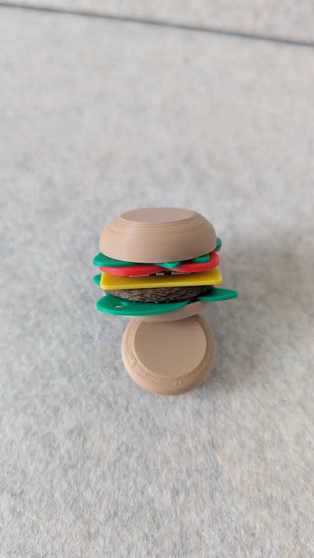Hamburger fidget by fr3D - MakerWorld