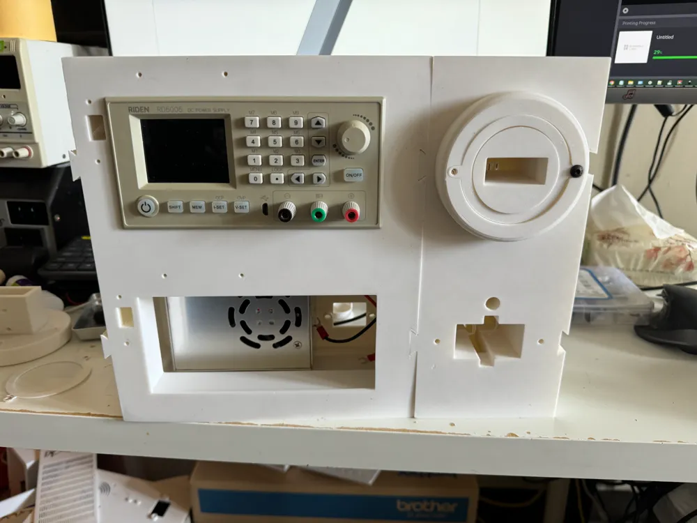 Riden RD6006/RK6006 case and SB50 battery charger by sikaxn - MakerWorld