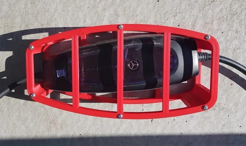 EV wall Charger Cage by bermaringen - MakerWorld