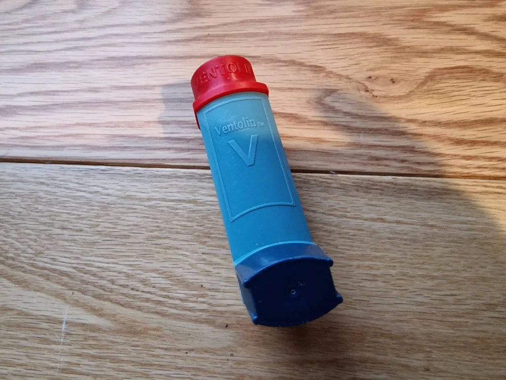 Ventolin inhaler protective cover cap by R Doull - MakerWorld