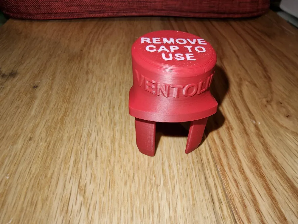 Ventolin inhaler protective cover cap by R Doull - MakerWorld