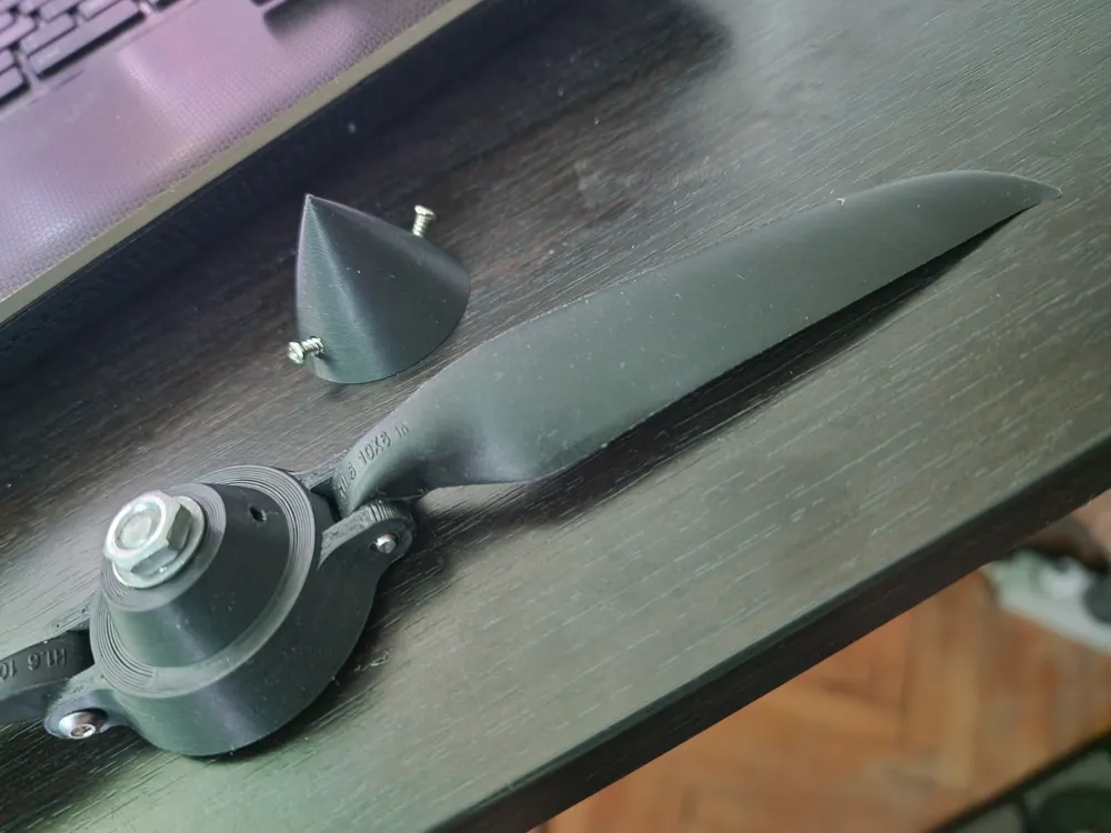 Folding propeller cone assy by ab & seez MakerWorld: Download Free 3D ...
