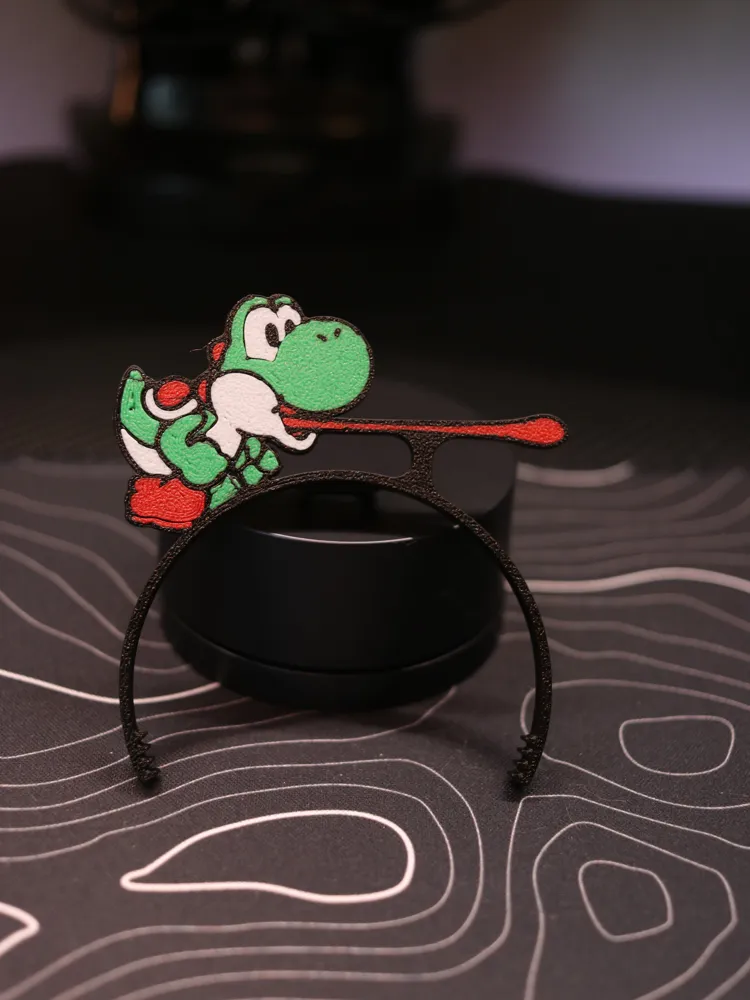Yoshi Pop Mart Headband by Lab-Rint MakerWorld: Download Free 3D Models