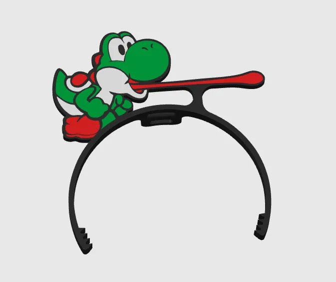Yoshi Pop Mart Headband by Lab-Rint MakerWorld: Download Free 3D Models
