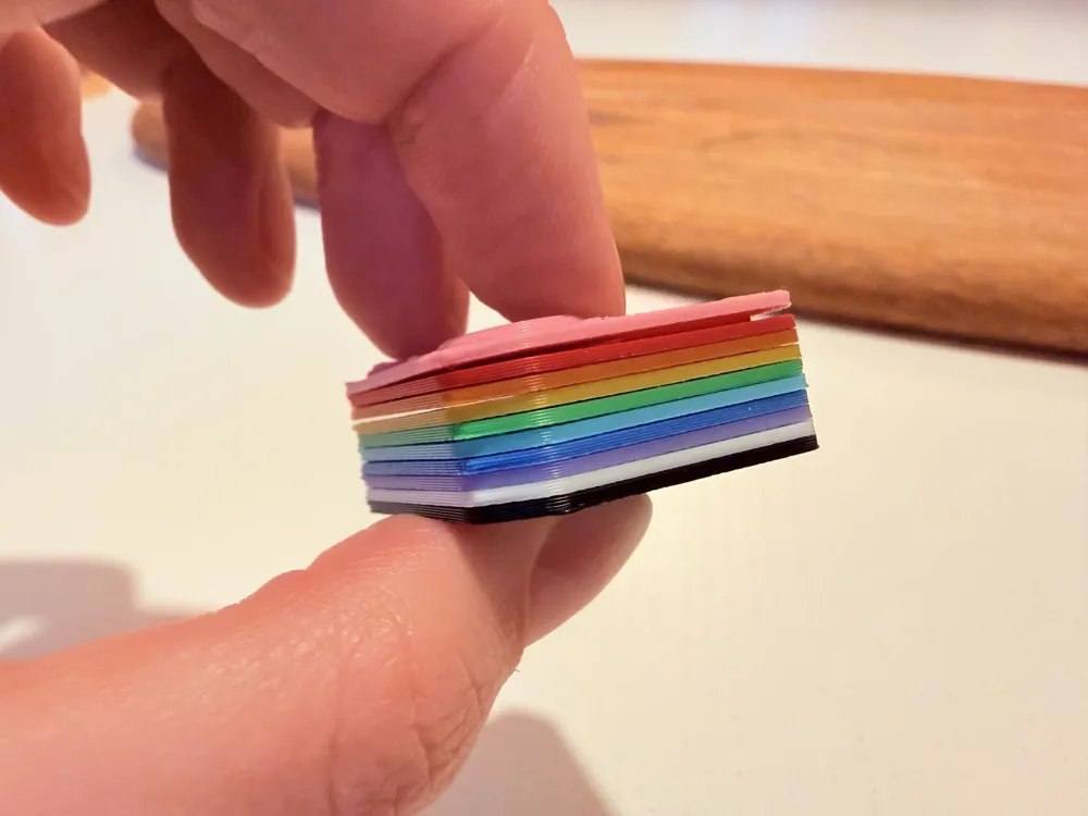 Filament Color Swatch & Match Test - 1g! - Free 3D Print Model - MakerWorld
