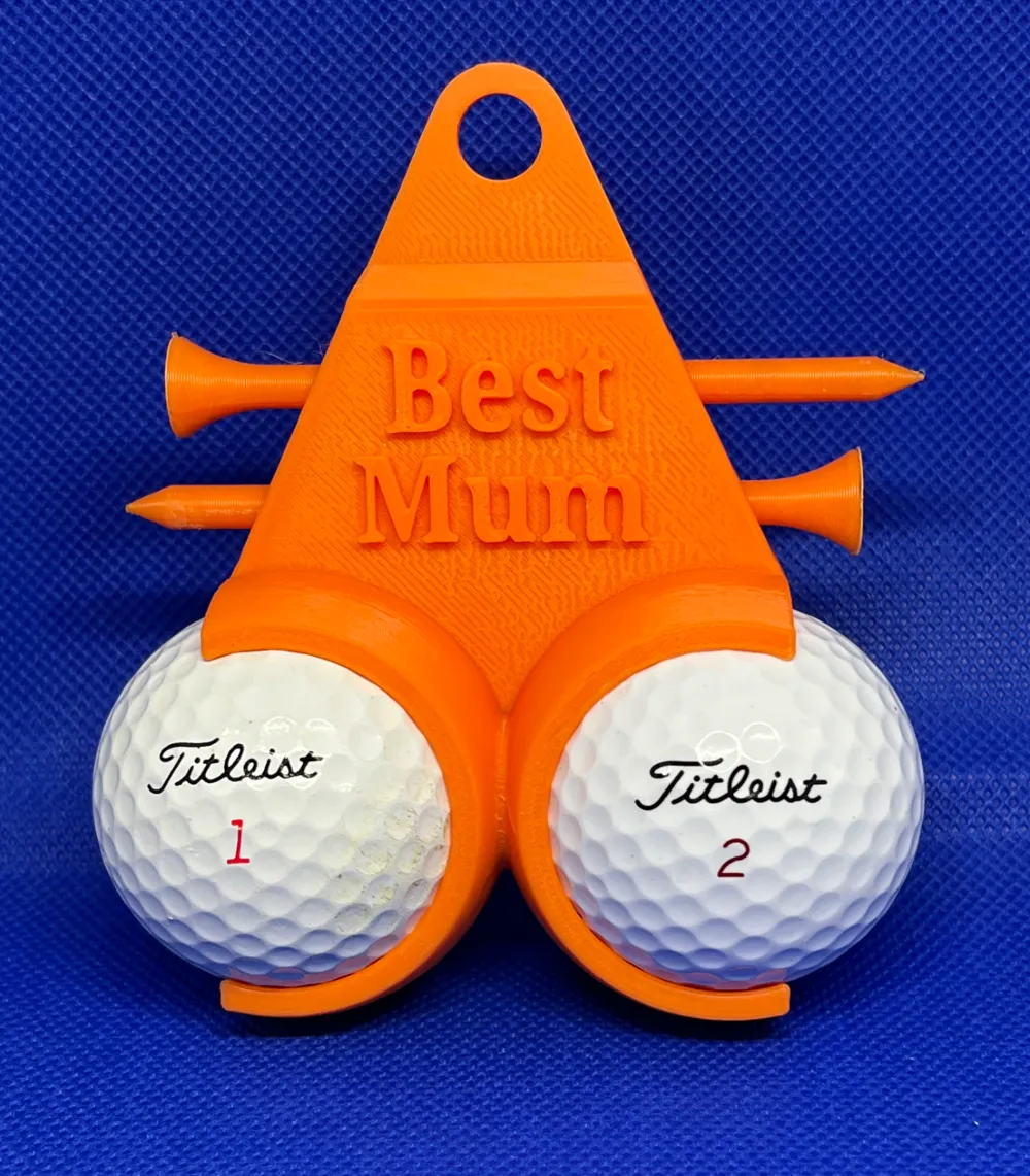 Golf Ball Holder - Free 3D Print Model - MakerWorld