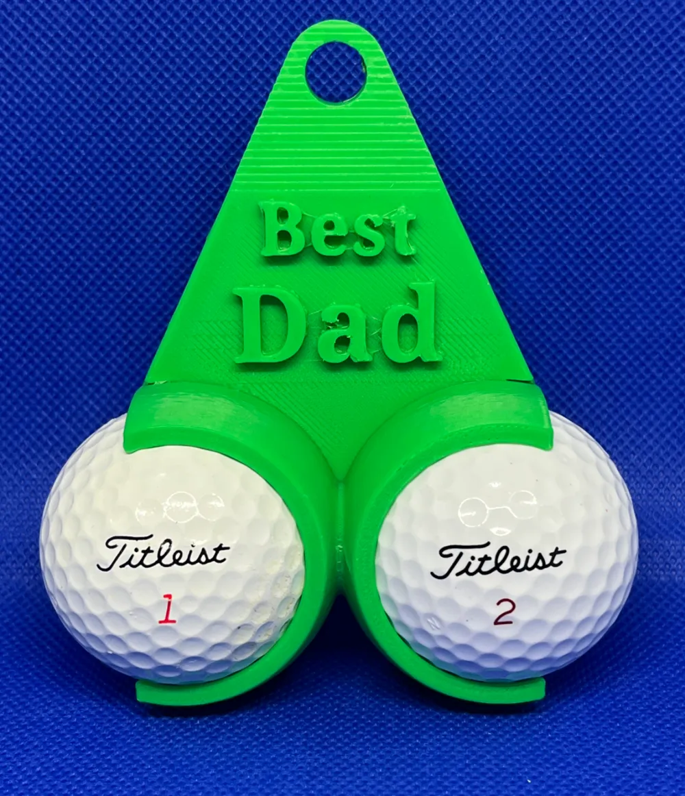 Golf Ball Holder - Free 3D Print Model - MakerWorld