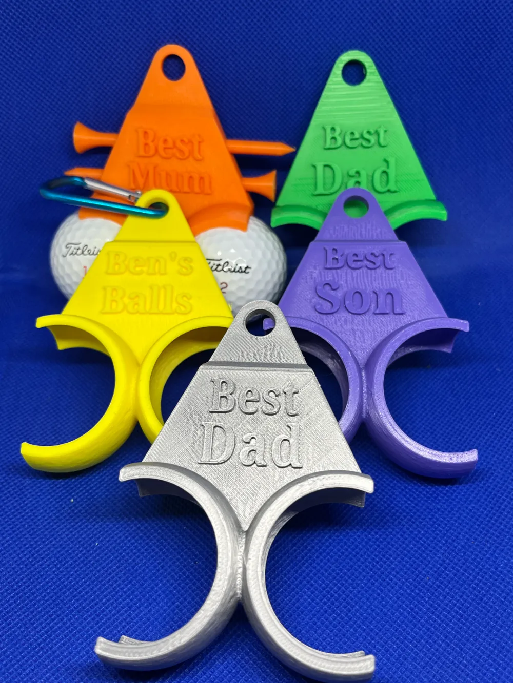 Golf Ball Holder - Free 3D Print Model - MakerWorld