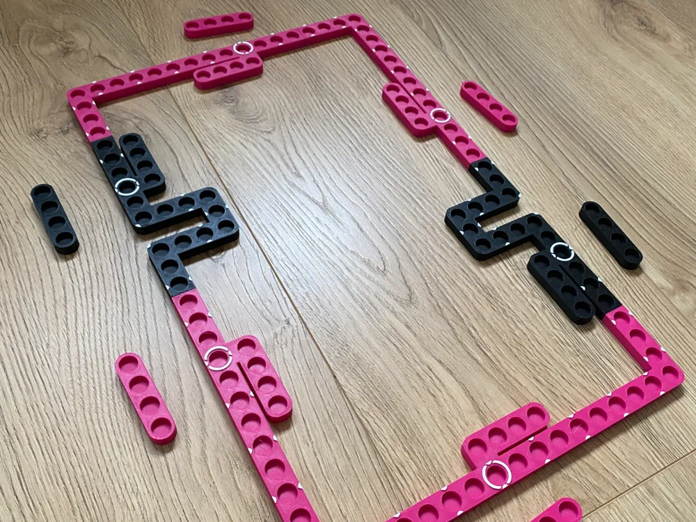 Travel Size 6-Player Tac Tic Game Board - Free 3D Print Model - MakerWorld