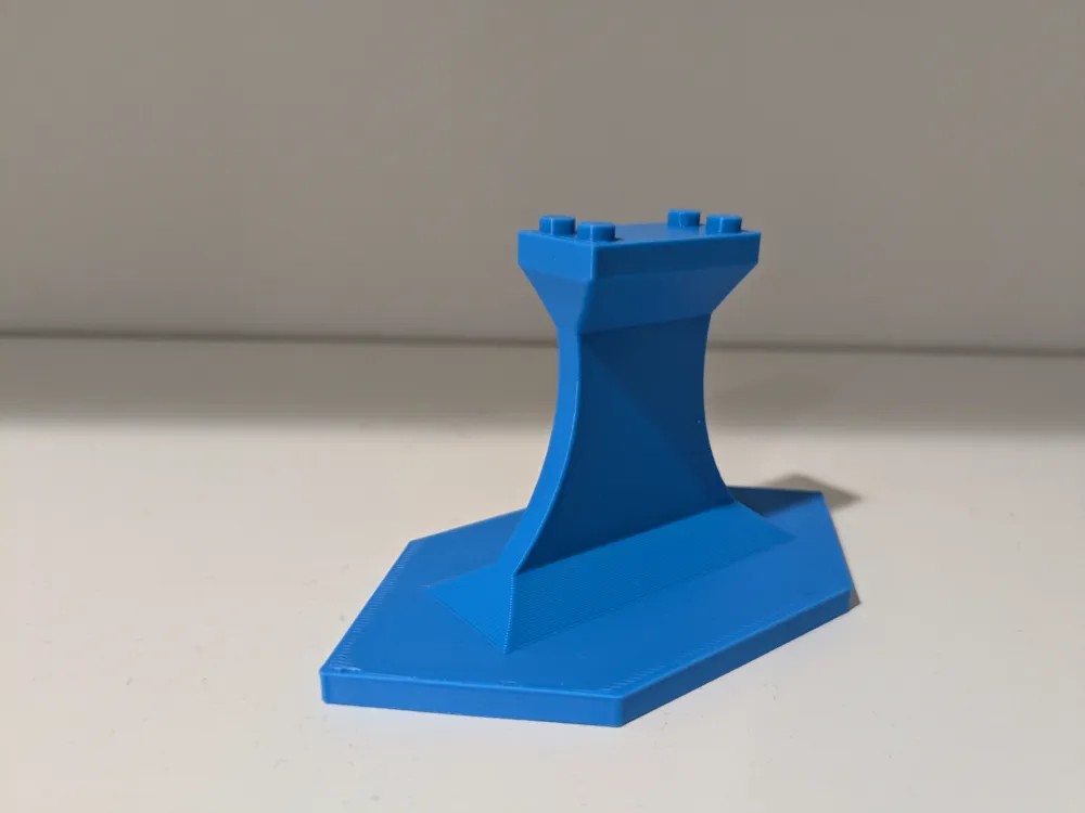 Brick Ship Display Stand, 2in (51mm) tall Remixed by K2SO - MakerWorld