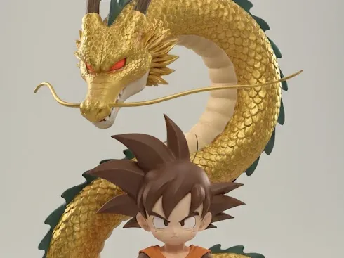 dragon ball - goku by Antonz84 MakerWorld: Download Free 3D Models