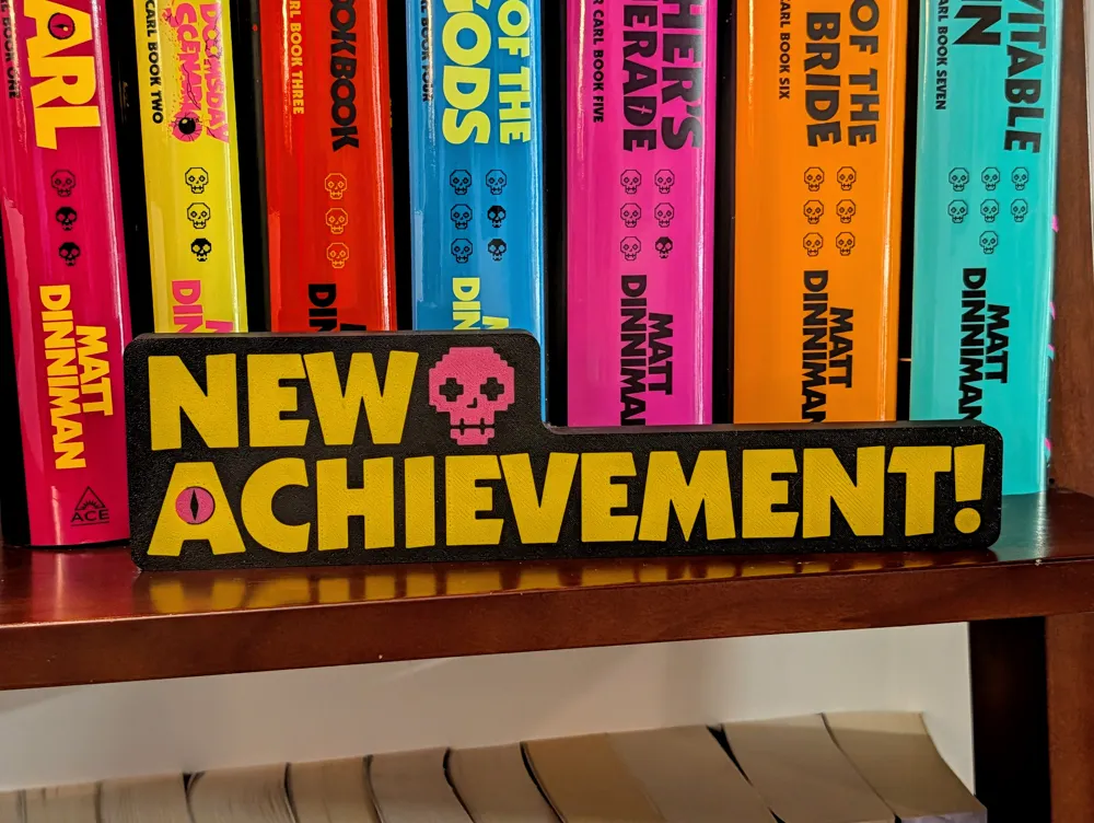 Dungeon Crawler Carl - New Achievement! - Free 3D Print Model - MakerWorld