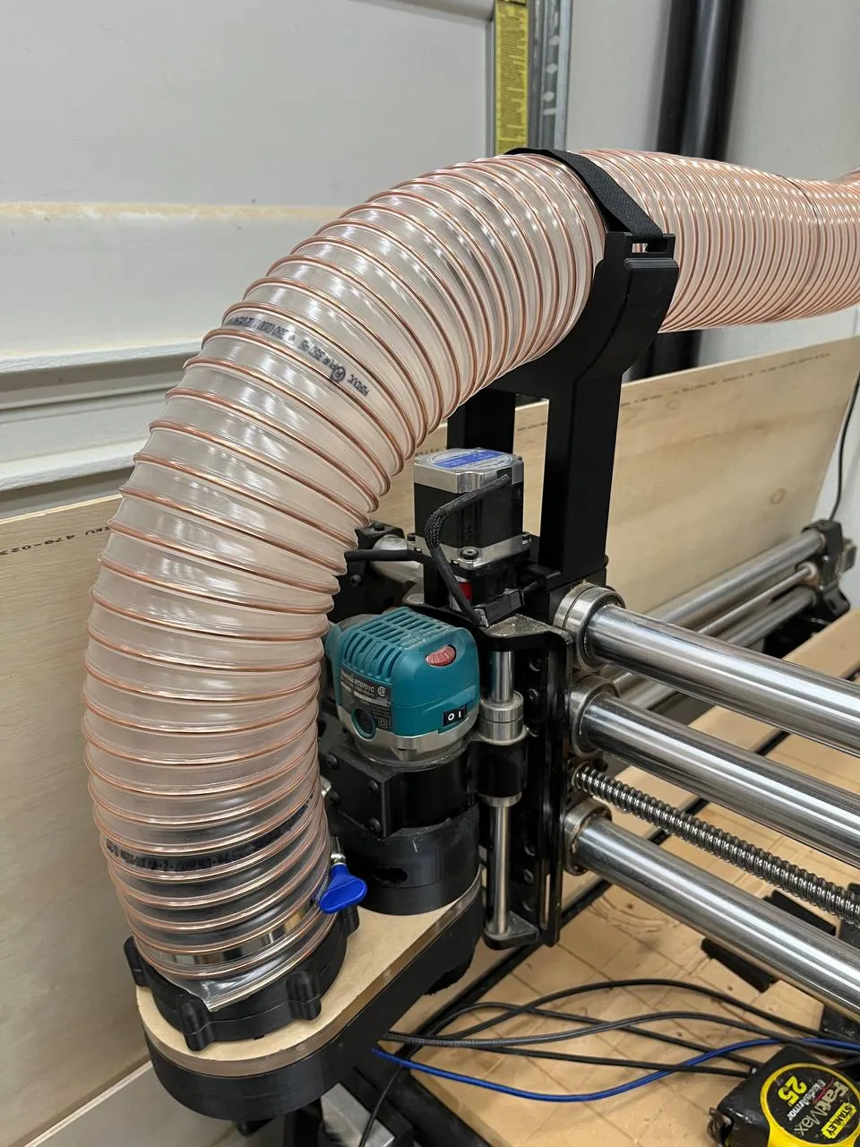 Onefinity CNC Dust Collection Hose Stand by Kaourantin MakerWorld ...