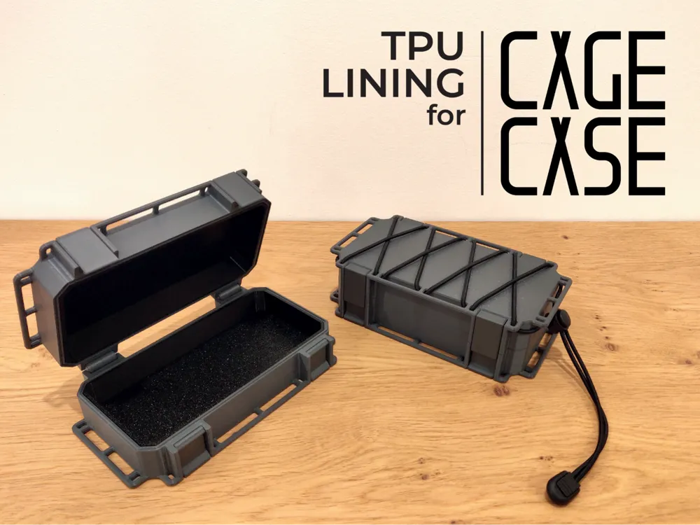 TPU LINING for CAGE CASE - Rugged outdoor case by Ko MakerWorld ...