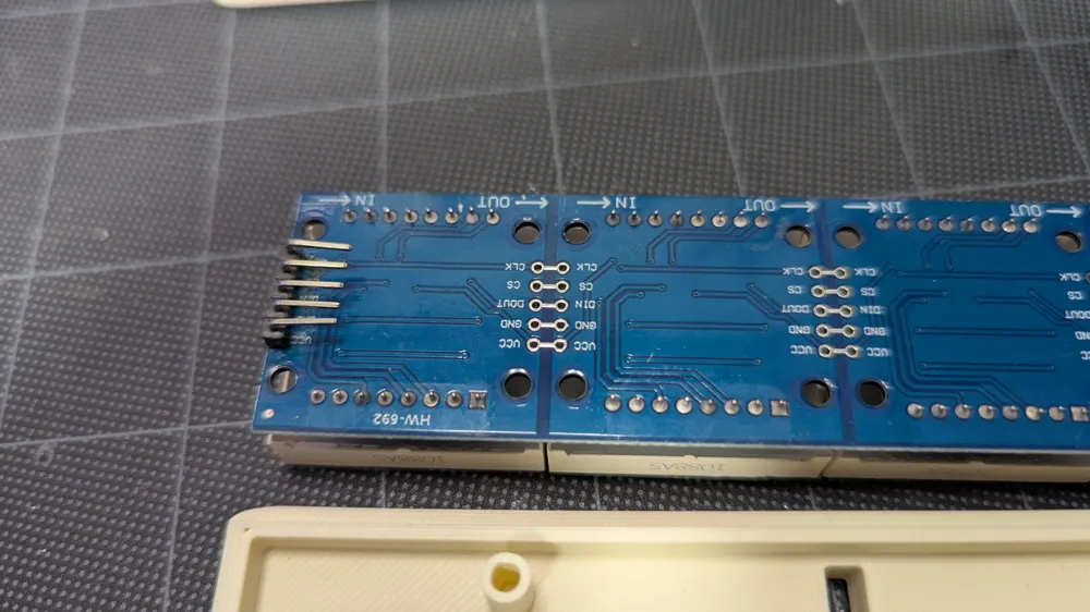 Multiboard/Multiconnect Case MAX7219 LED array Remixed by snazzer ...