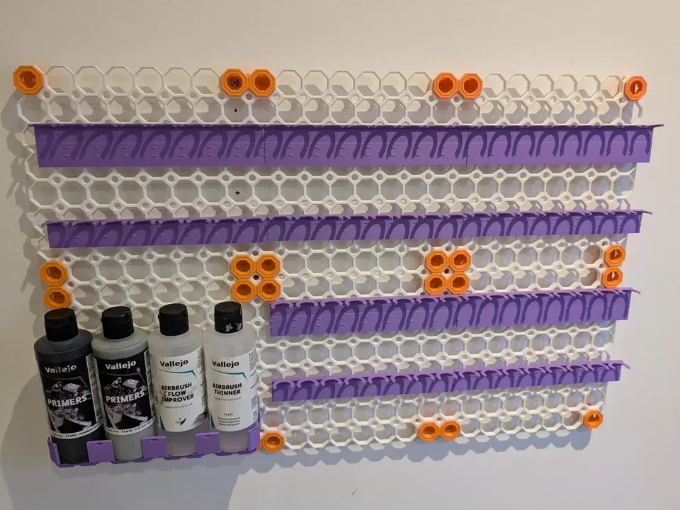 Multiboard - Vallejo Acrylic Paint Bottle Holder Remixed by Sambi ...