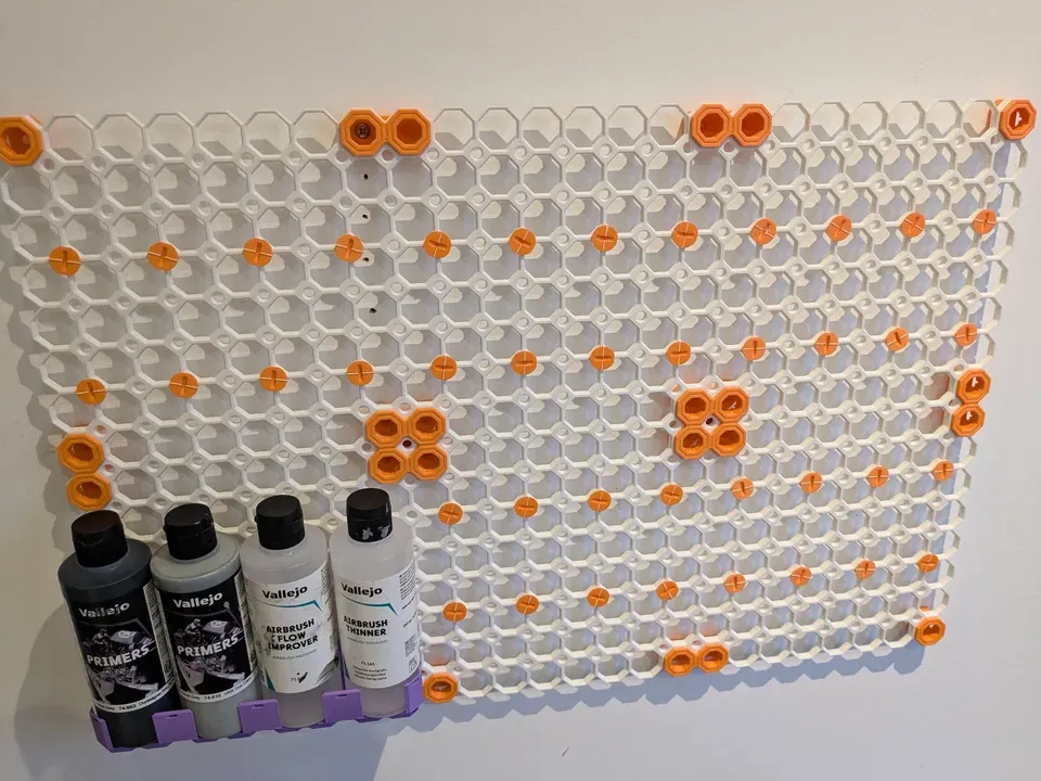 Multiboard - Vallejo Acrylic Paint Bottle Holder Remixed by Sambi ...