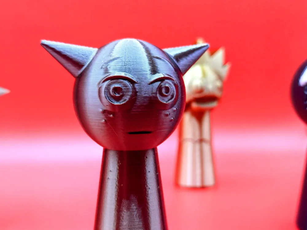 Gray horror Sprunki by 3D PRINT MakerWorld: Download Free 3D Models