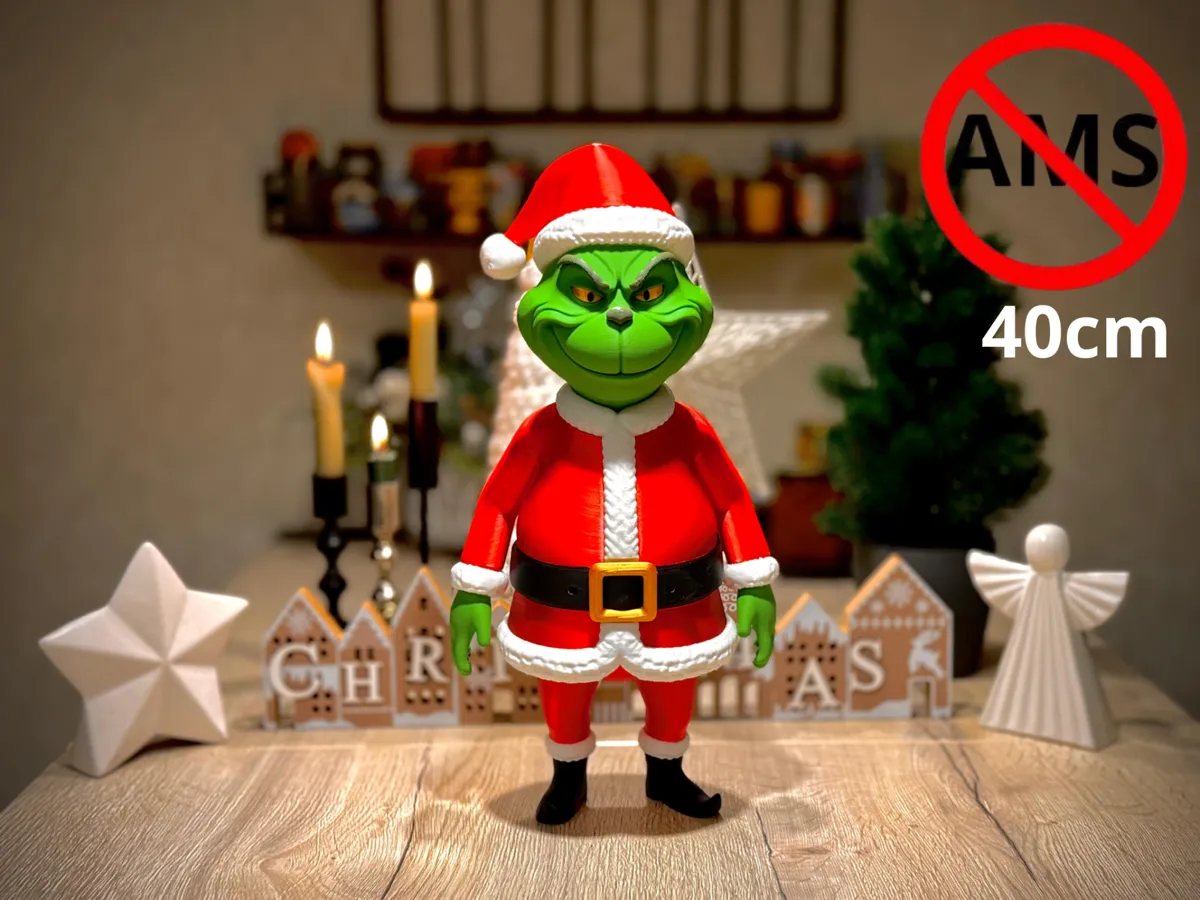 Grinch Papai Noel por ErDo MakerWorld: Baixe modelos 3D gratuitos