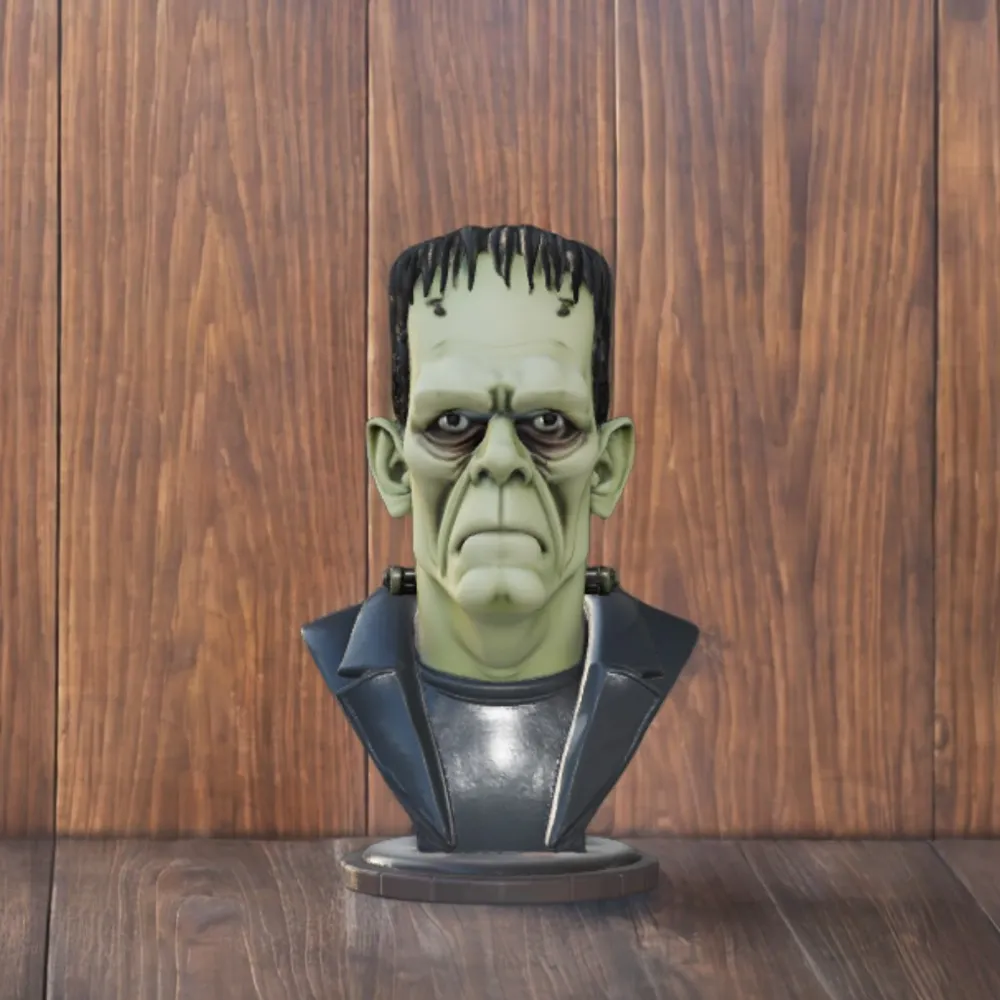 Bust Frankenstein's monster by SwotariCZ - MakerWorld