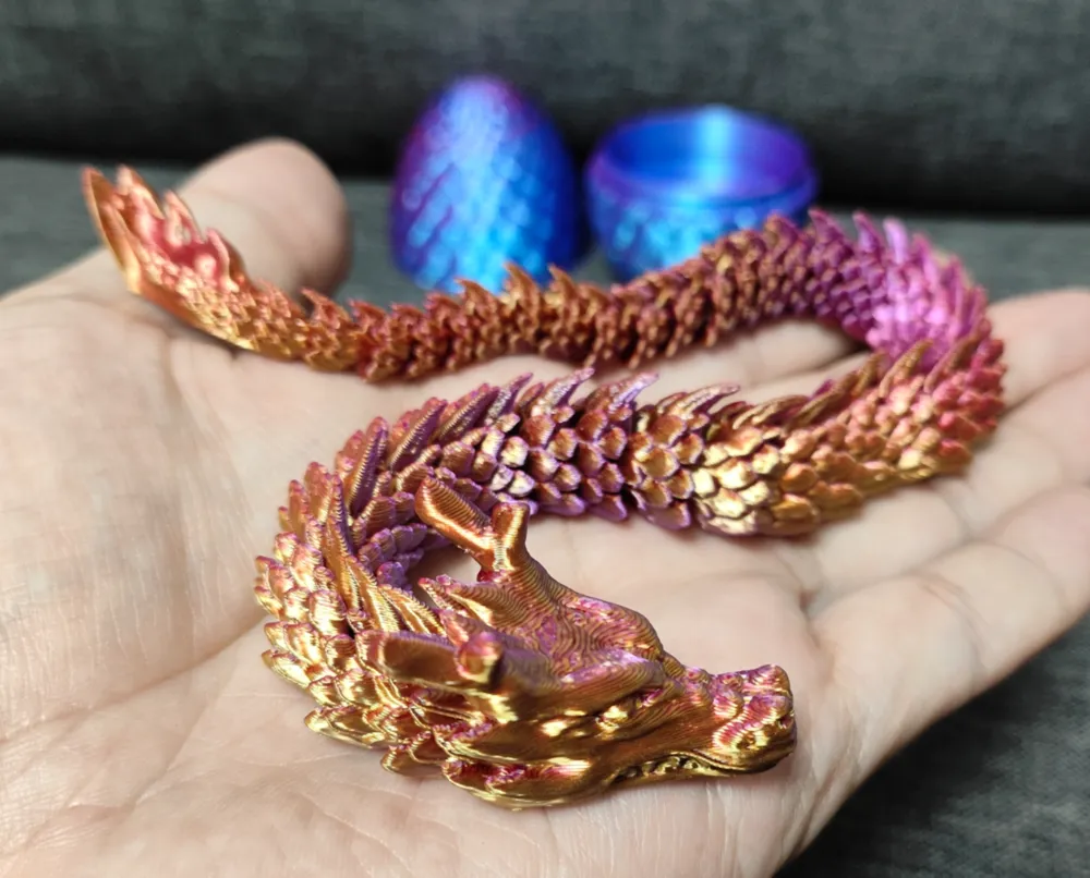 Dragon (Note: it is a Jiao, not a Chinese dragon) by david - MakerWorld