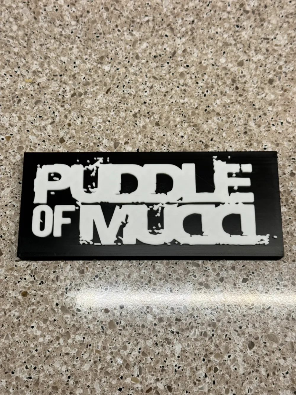 Puddle of Mudd Band Sign Remixed by davglass - MakerWorld