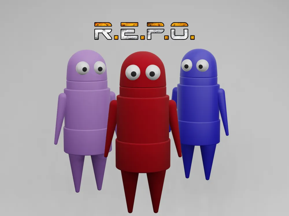 R.E.P.O. Player Character by PBPrints MakerWorld: Download Free 3D Models