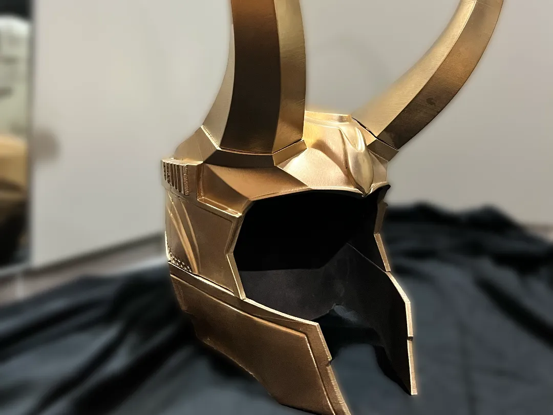 Loki Helmet – Assemblable Parts Version - Free 3D Print Model - MakerWorld