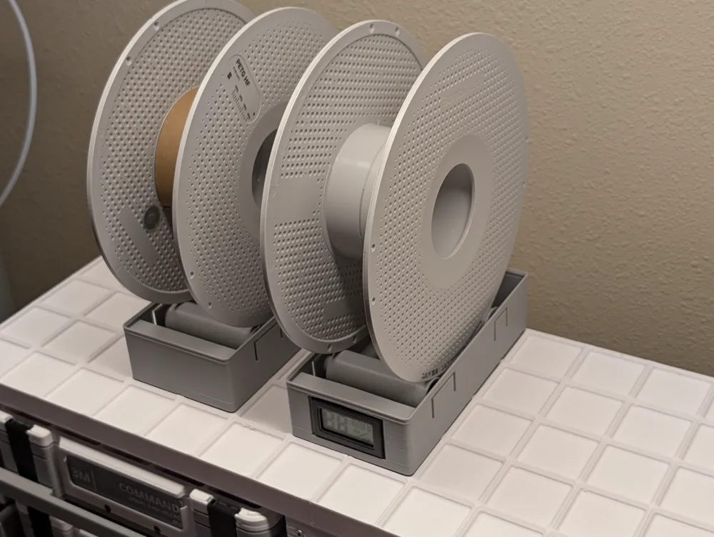 Gridfinity Filament Spool Holder Remixed by Tailor F. Glad MakerWorld: Download Free 3D Models