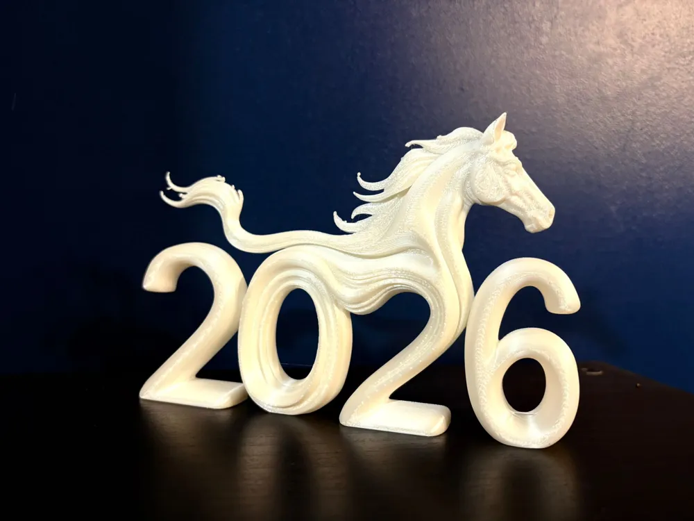 Caballo 2026-¡Impresión rápida! - Modelo de impresión 3D gratuito ...