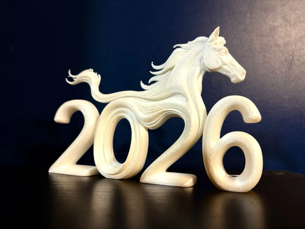 Caballo 2026-¡Impresión rápida! - Modelo de impresión 3D gratuito ...