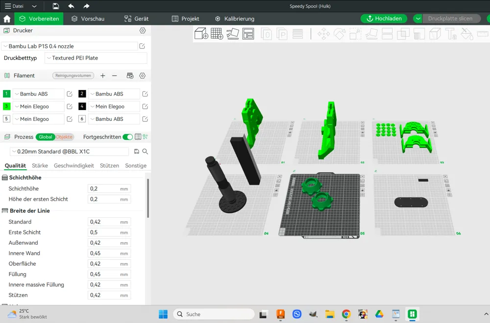 Hulk (Speedy Spool Update) by CS Ideenschmiede MakerWorld: Download Free 3D Models