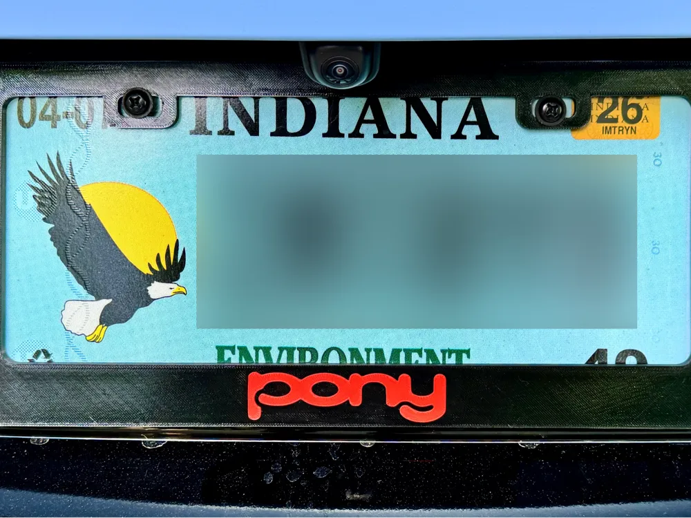 Hyundai Pony License Plate Frame by pdandrea MakerWorld: Download Free ...