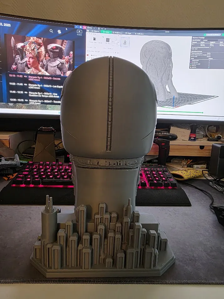 Terminator bust with base by lemeneur MakerWorld: Download Free 3D Models