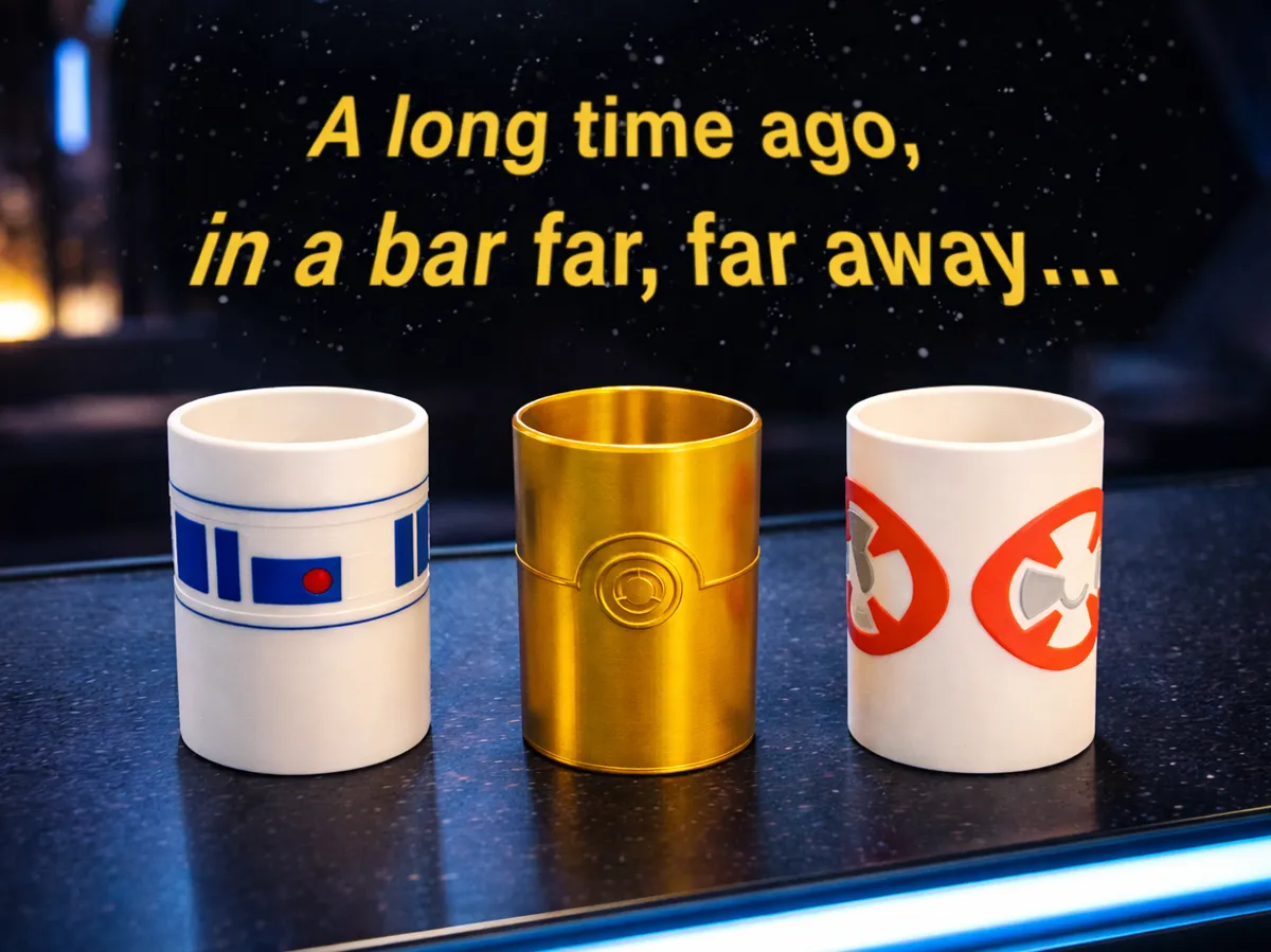 Droid Can Holders - Standard and Sleek (Slim) cans - Free 3D Print ...