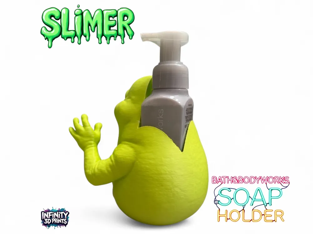 SLIMER - BATH & BODYWORKS SOAP HOLDER - Free 3D Print Model - MakerWorld