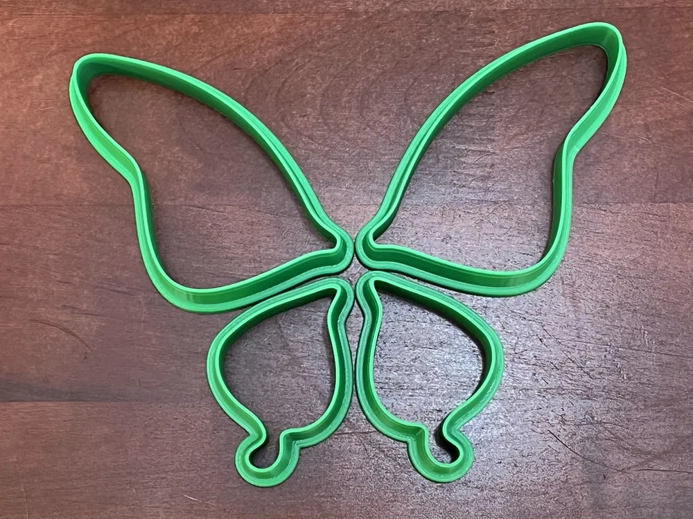 Mix and Match Butterfly Wing Cutter Set - Free 3D Print Model - MakerWorld
