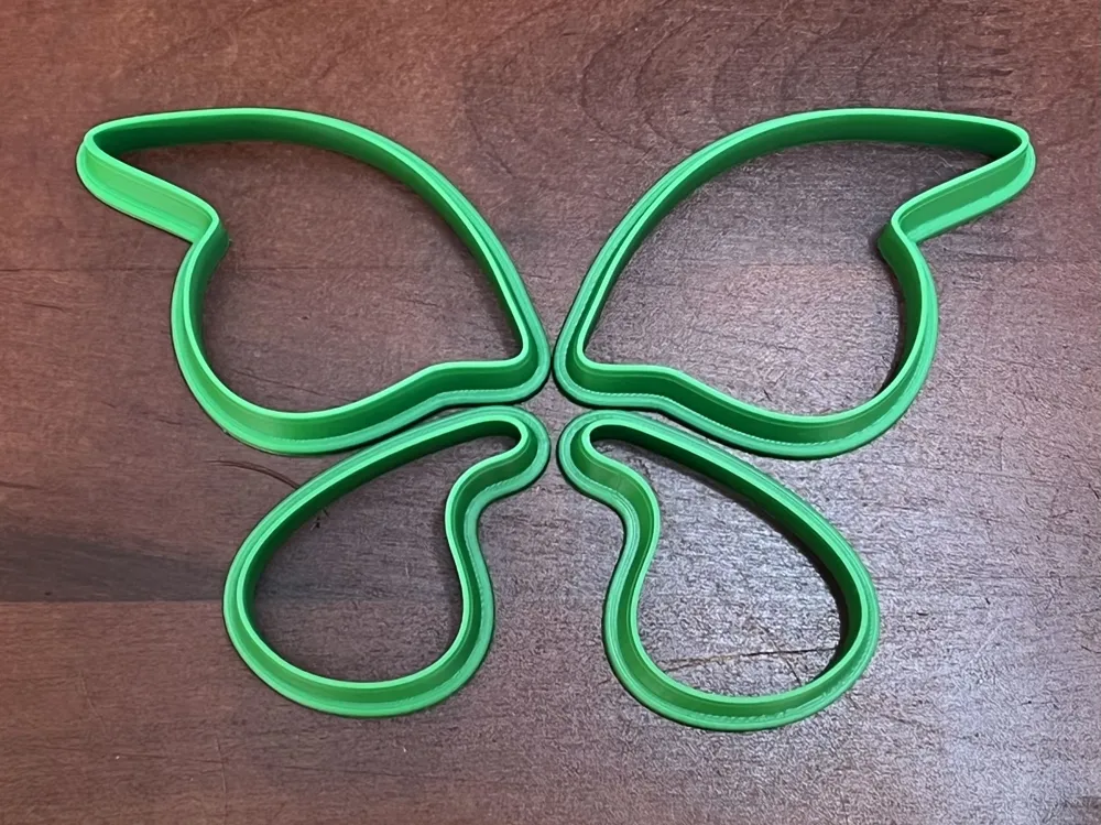 Mix and Match Butterfly Wing Cutter Set - Free 3D Print Model - MakerWorld