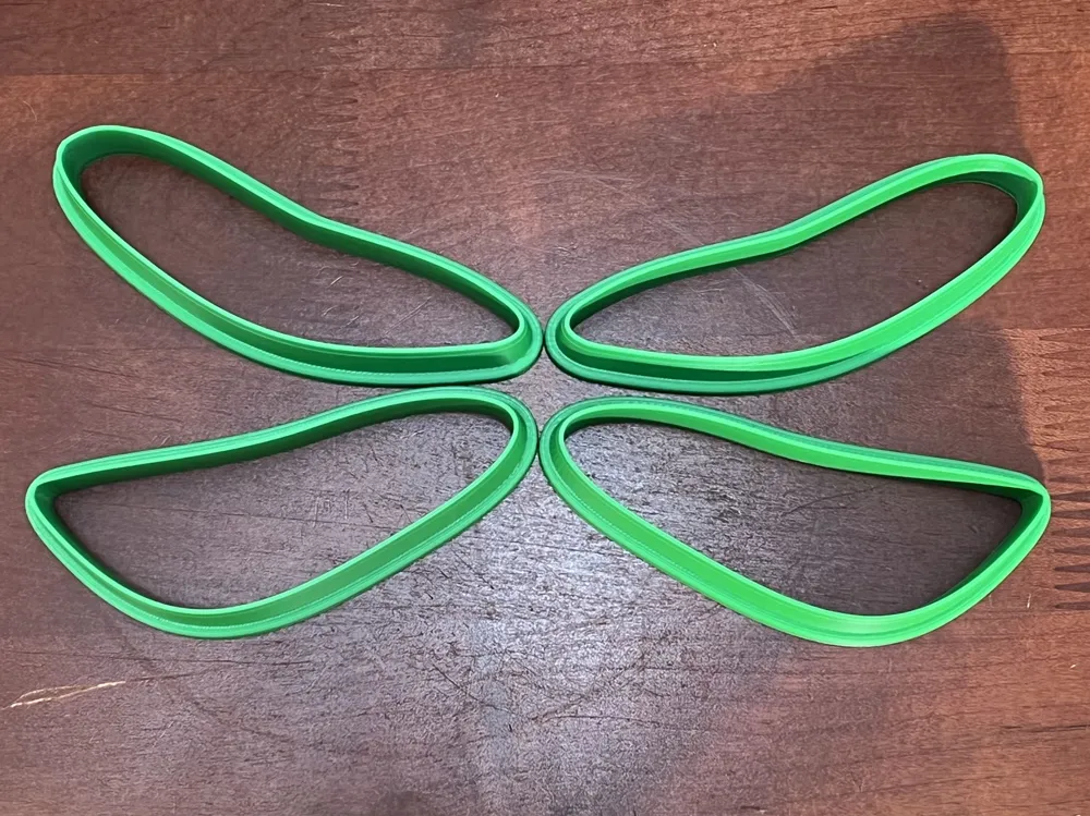 Mix and Match Butterfly Wing Cutter Set - Free 3D Print Model - MakerWorld