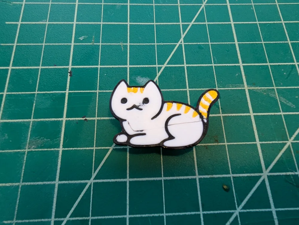 Cute Tabby Kitty Cat Croc Shoe Charm (Jibbitz) by sidbarret007 ...