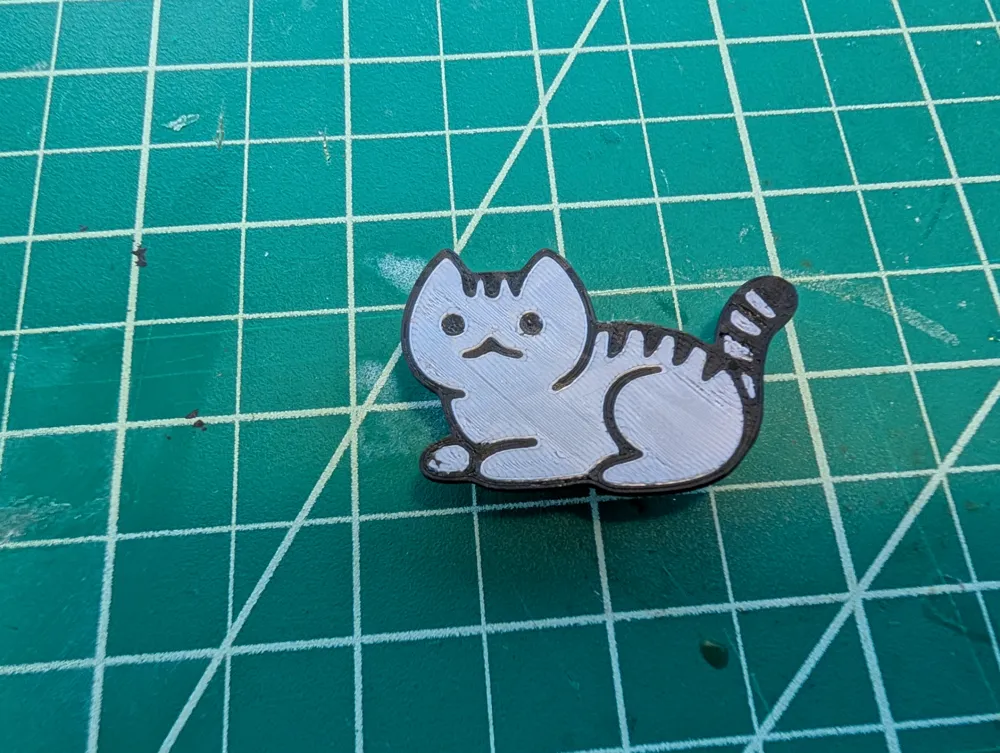 Cute Tabby Kitty Cat Croc Shoe Charm (Jibbitz) by sidbarret007 ...