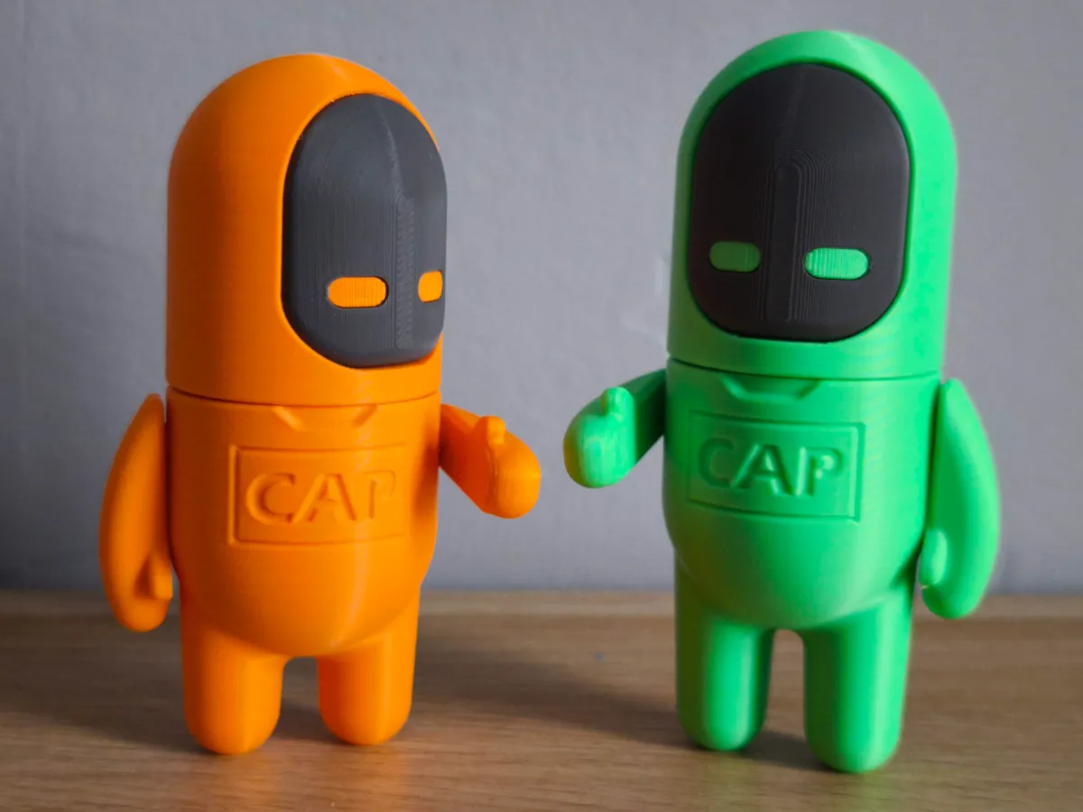 CAP – Cute And Portable Desk Buddy - Free 3D Print Model - MakerWorld