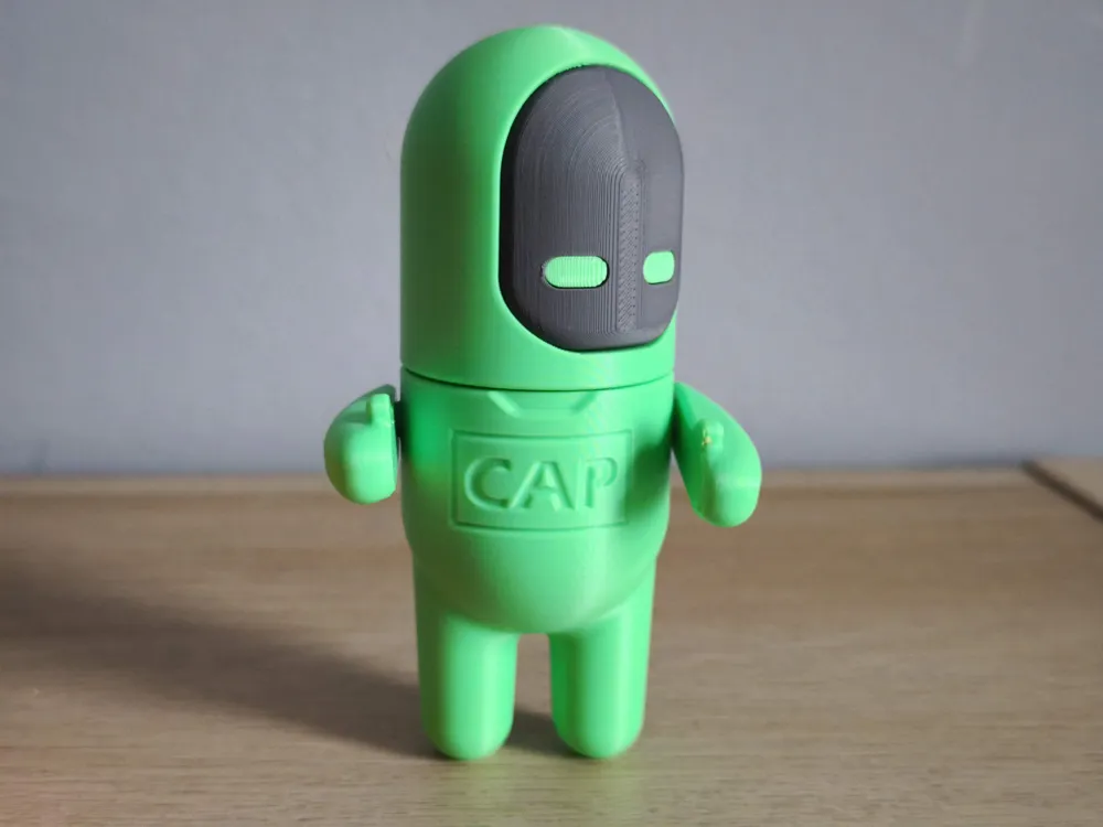 CAP – Cute And Portable Desk Buddy - Free 3D Print Model - MakerWorld