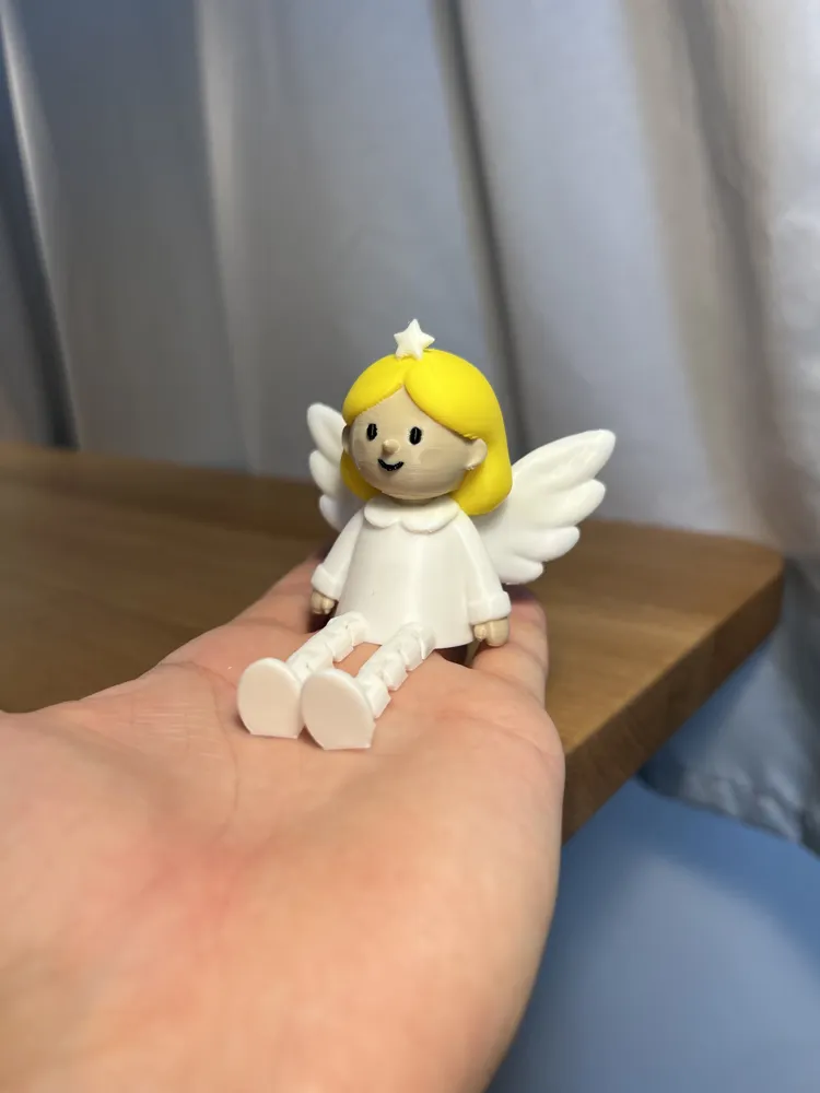 Articulated Angel Buddy - Free 3D Print Model - MakerWorld