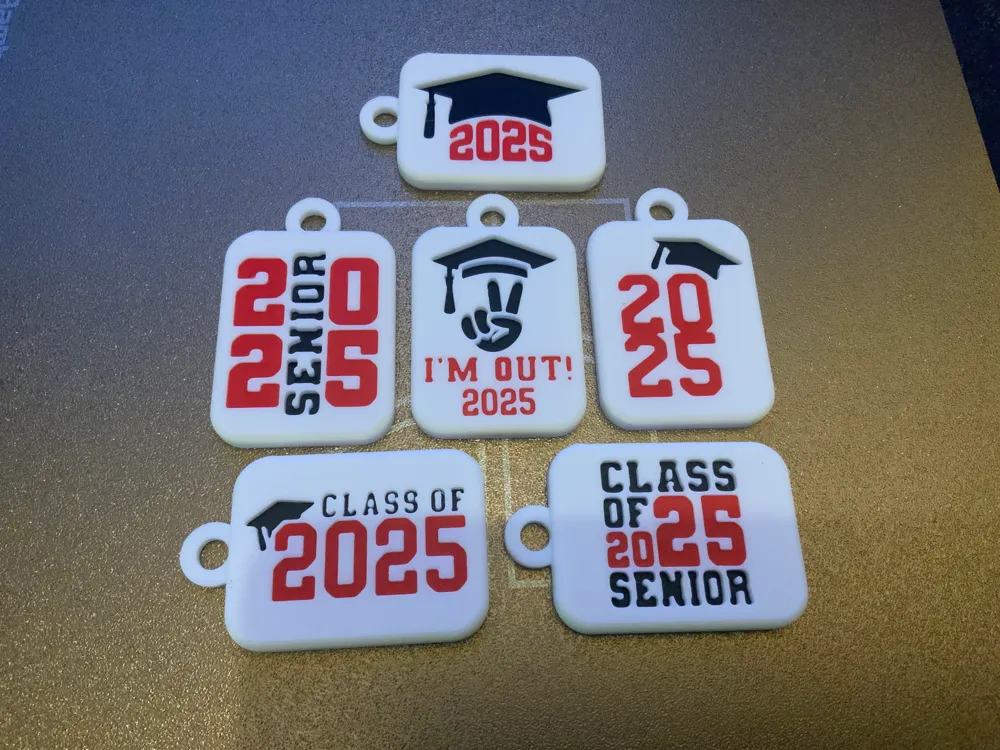 graduation 2025 keychains free commercial by dominator334 MakerWorld ...